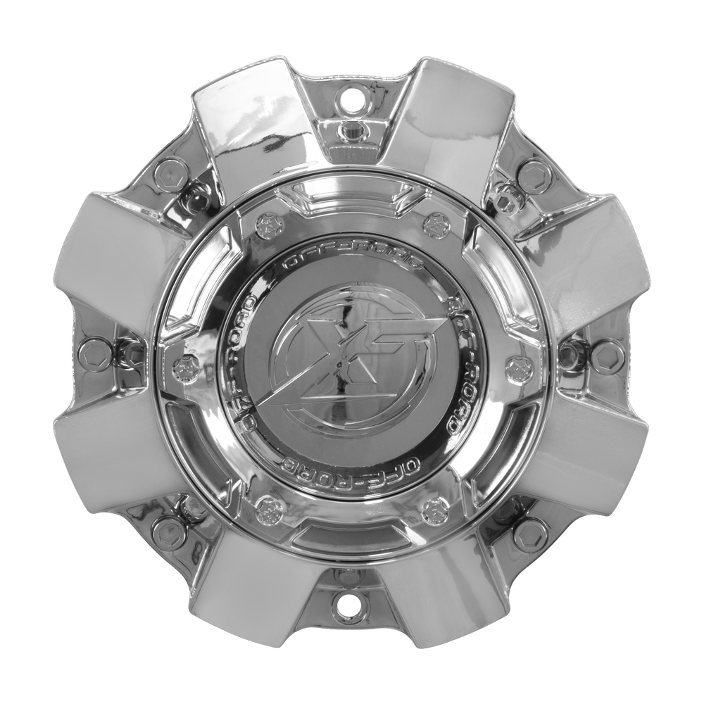 XF Cap Chrome for (Nano)Chrome 8 Lug XF-207, XF-211, XF-218, XF-219, X ...