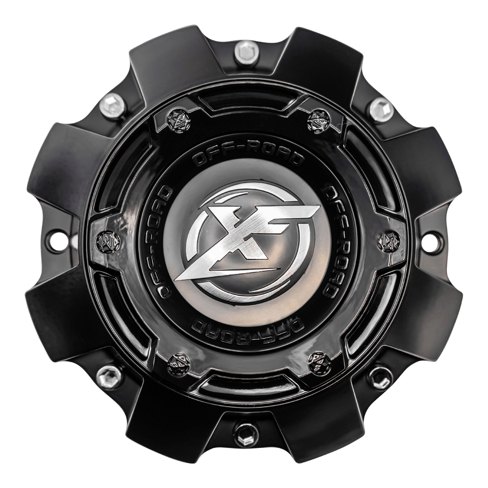 XF-219 Cap Mate Black For Mate Black 20x9, 20x10, 8x lug wheel; XF-204 ...